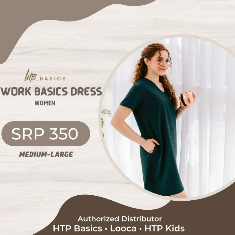 HTP Work Basics Dress (Medium-Large) | Shopee Philippines