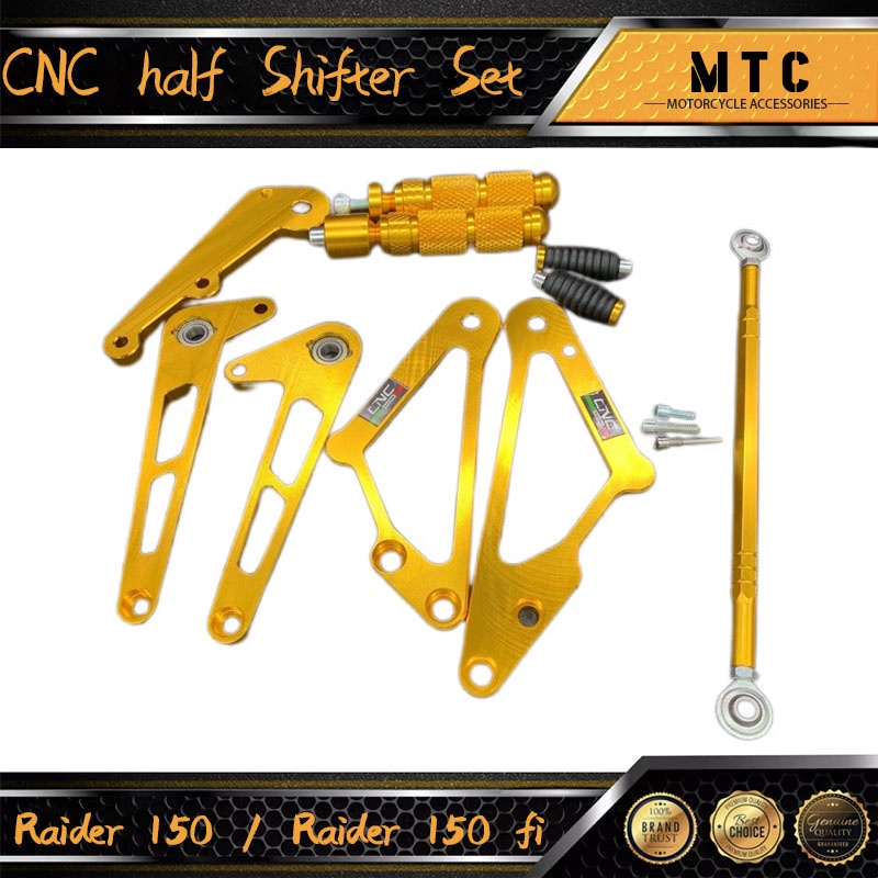 CNC Half Shifter Half Set Raider150 | Shopee Philippines