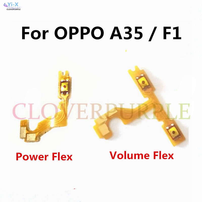 For OPPO A35 / F1 Volume Button Switch Connector Power Button On/Off ...