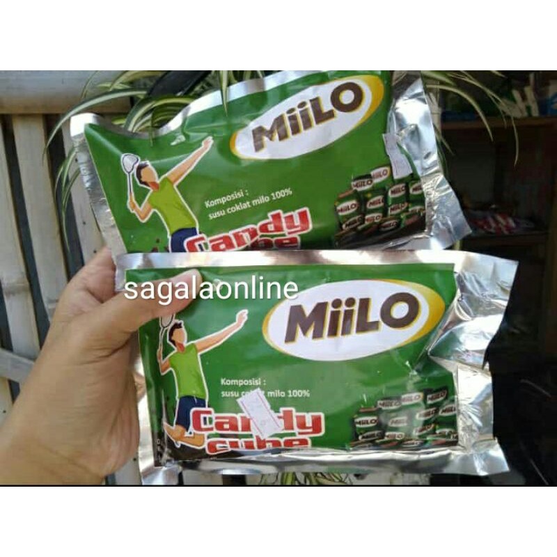 LOKAL Miilo Candy Cube Local Milo Cube Chocolate (Fill 50pcs) | Shopee ...