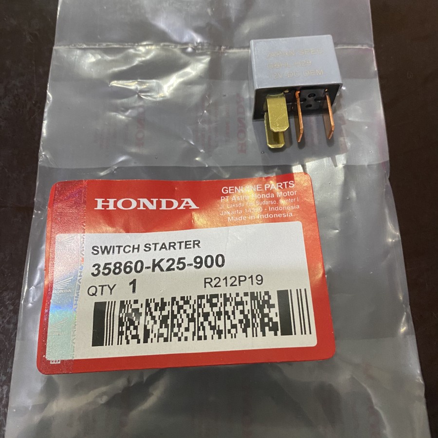 Kvz RELAY SWITCH STATER BEAT FI F1 POP STREET LED NEW NEW OLD OLD VARIO ...