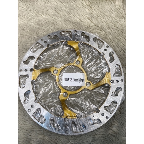 TTGR DISC WAVE 125 220mm LIGHTEN SILVER/GOLD/BLACK | Shopee Philippines