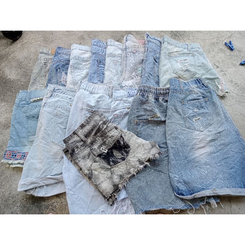 Ukay denim shorts....... | Shopee Philippines