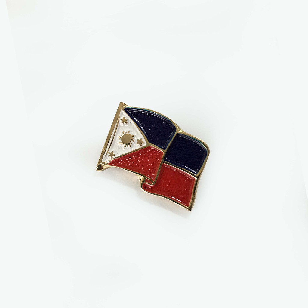 Brass Pin Philippine Flag Medium | Shopee Philippines