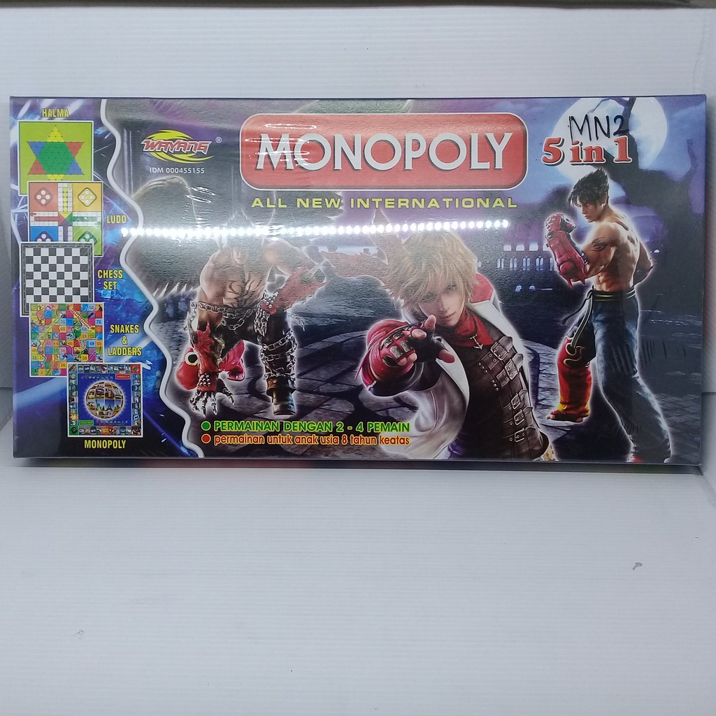 Complete large 5 in 1 Monopoly / Monopoly toy | Shopee Philippines