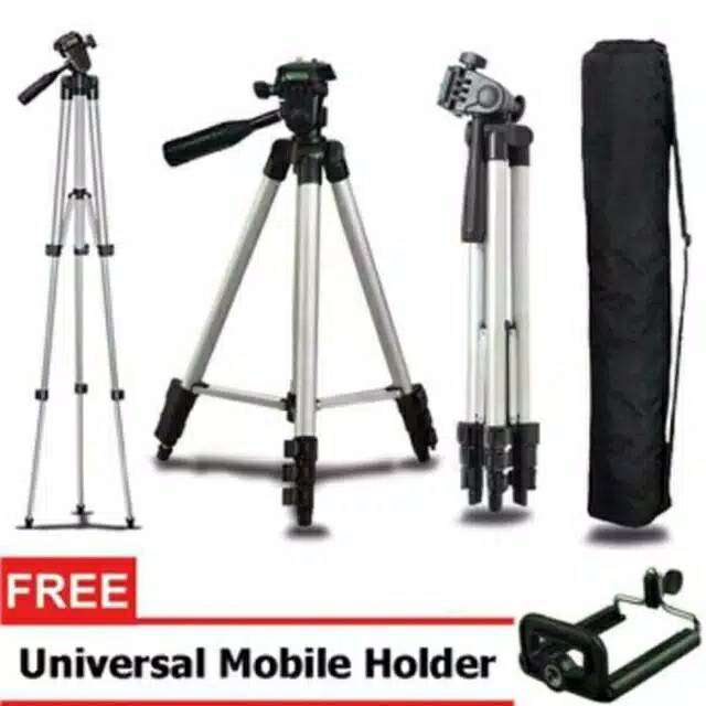 Tripod 1 meter 3110 FREE Holder U | Shopee Philippines