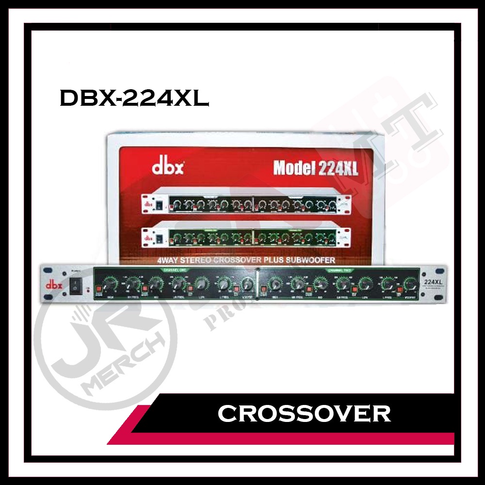 (DBX-224XL) 4 way Active Crossover with Subwoofer Out | Shopee Philippines