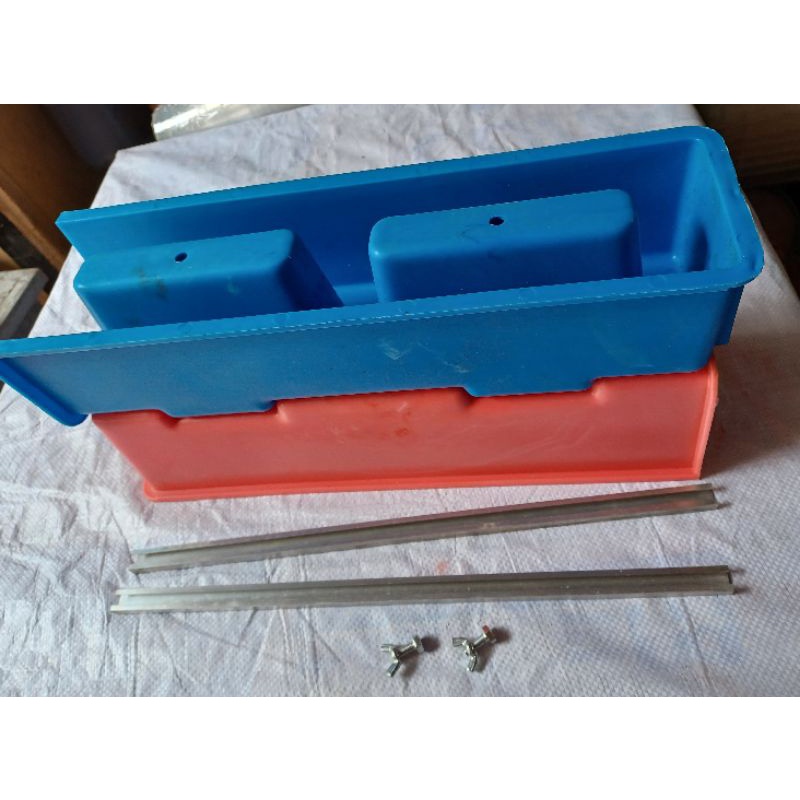 4 inch thick hollow blocks molds hard plastic re usable 500times ...