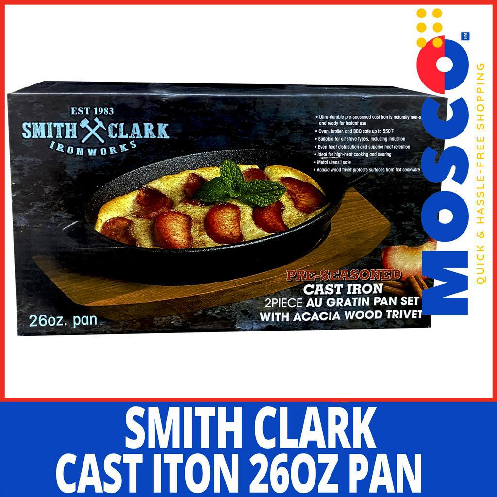Smith & Clark Ironworks Cast Iron Exclusives Premium Sizzling Plate ...