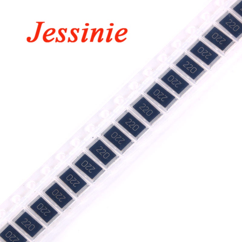 50pcs/Lot 2512 SMD Chip Resistor 22 Ohm 22R 220 1W 5% Electronic Passive Component | Shopee ...