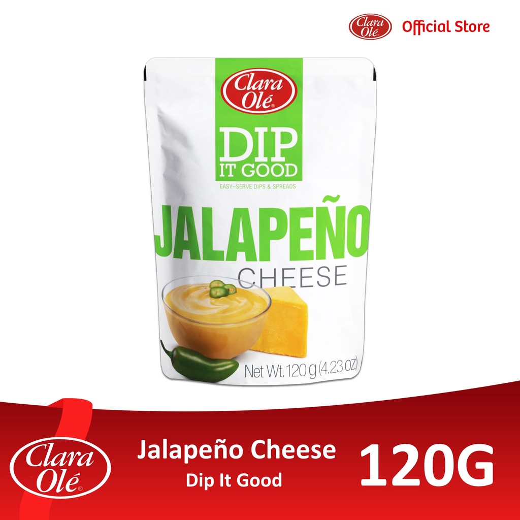 Clara Olé Dip It Good - Jalapeño Cheese Dip 120g | Shopee Philippines