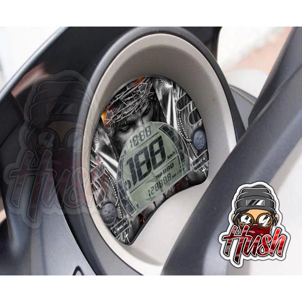 nmax gauge protector v1 2 layer sticker decals (jesus edition) | Shopee ...