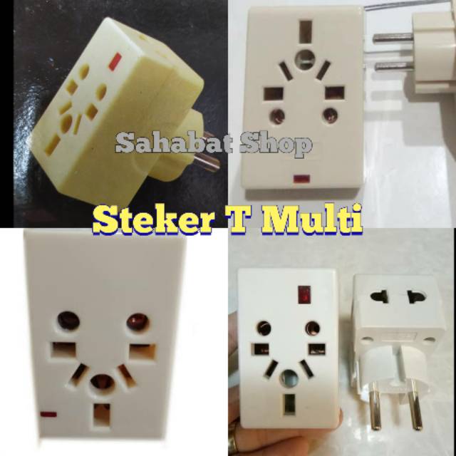 Multi MULTIPURPOSE T PLUG MULTI SOCKET / OVER PLUG CONNECTION PLUG ...