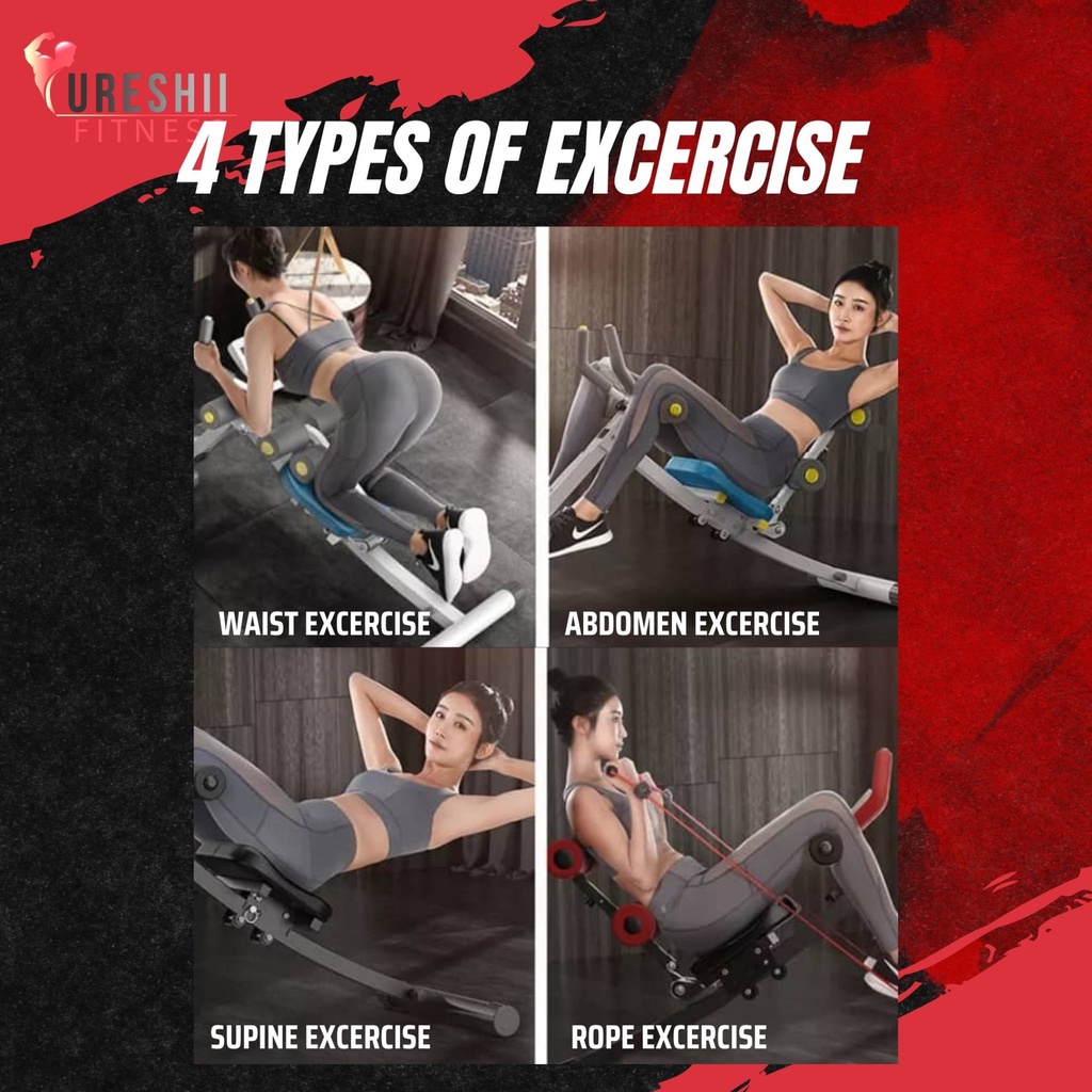 URESHII Core & Abdominal Trainers AB Workout Machine | Shopee Philippines