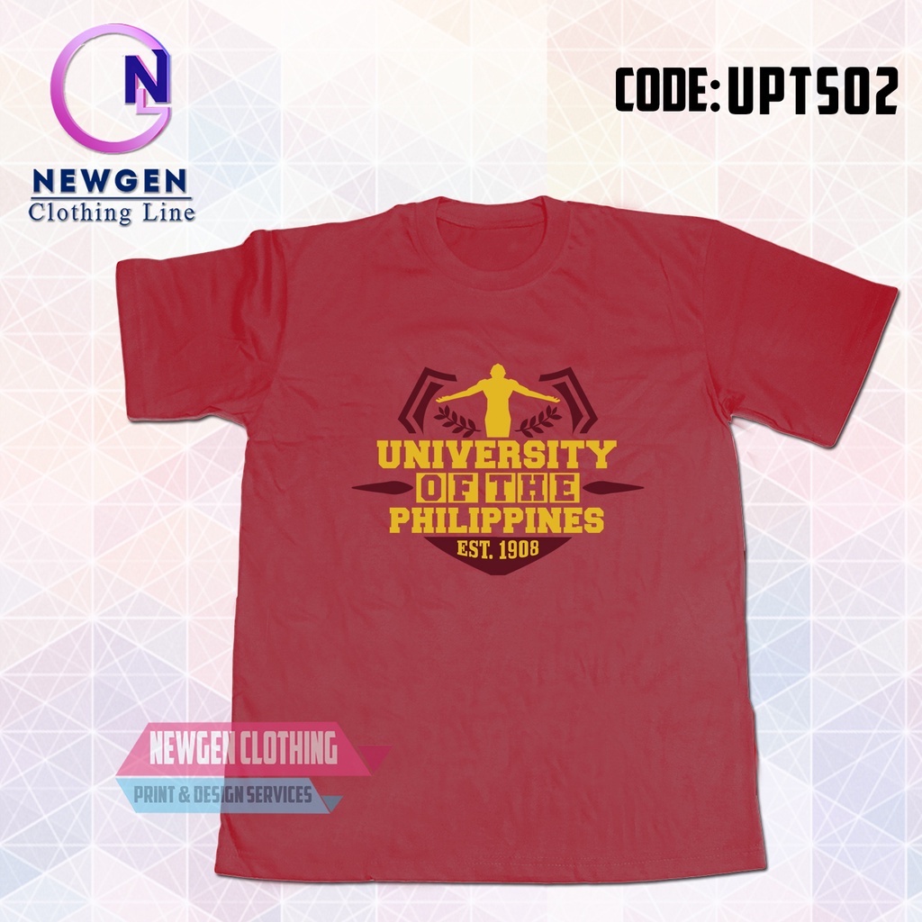 CAMPUS TEE ( Univ. of the Philippines , UPT02) | Shopee Philippines