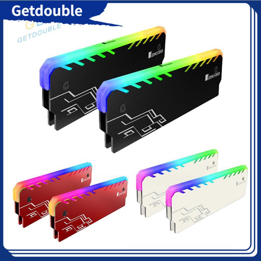 [GB]RGB RAM Heatsink DDR DDR3 DDR4 Memory Heat Spreader Cooler for Desktop PC | Shopee Philippines