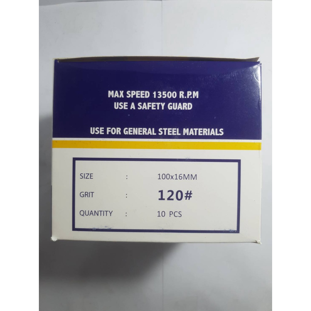 Taiyo A120 Flap Disc Per Box // A120 Stacking Sandpaper Per Box ...