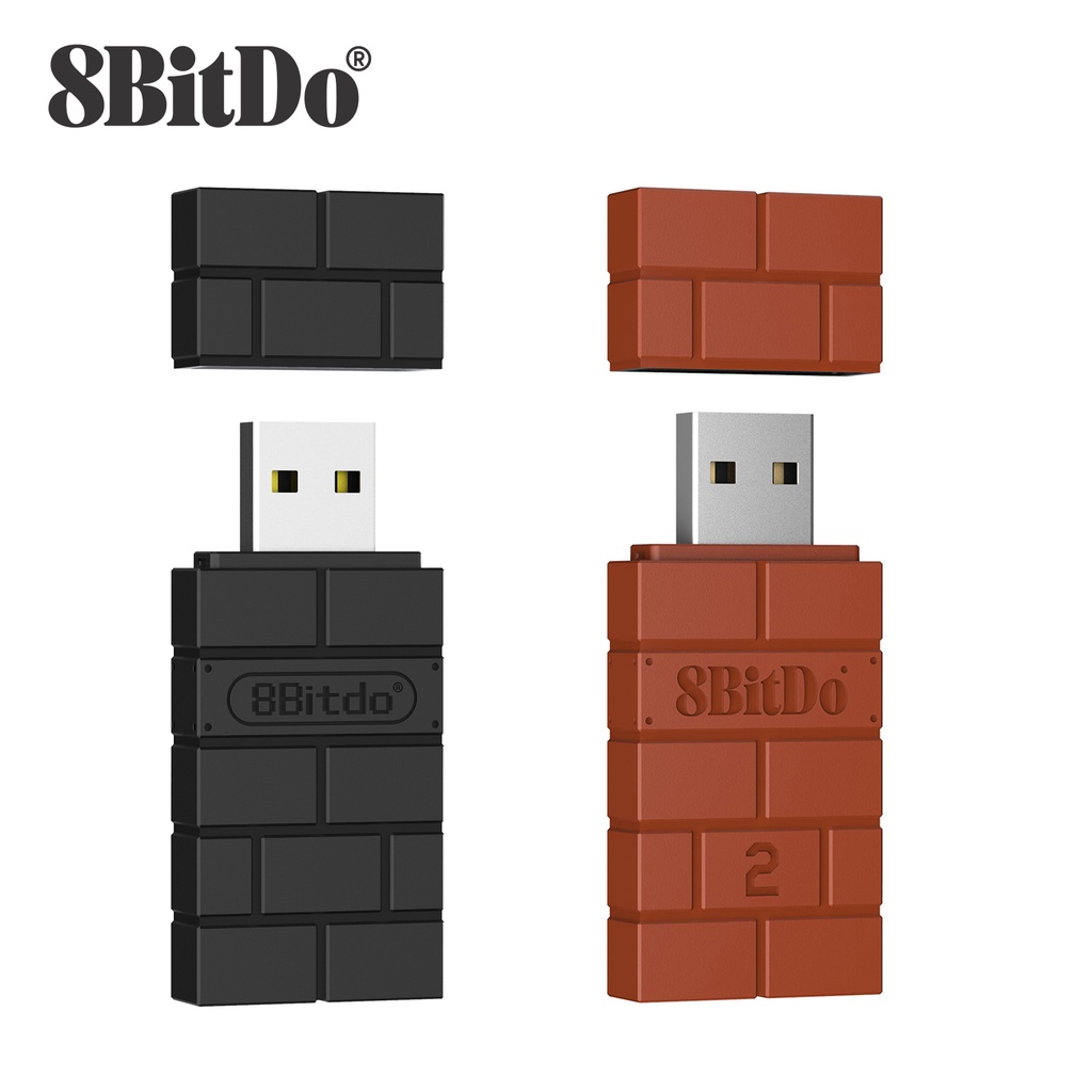 8BitDo USB Wireless Receiver Bluetooth Adapter for PS5 PS4 Xbox Series ...