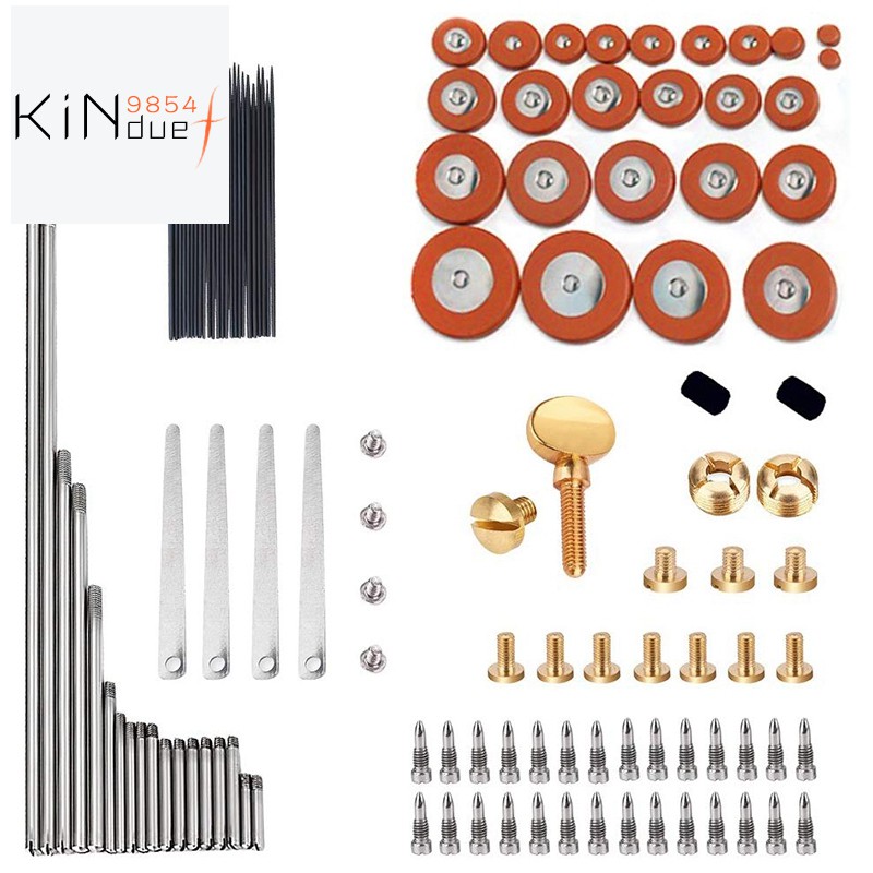 119Pcs/Set Alto Sax Saxophone Repair Parts Screws + Saxophone Springs ...