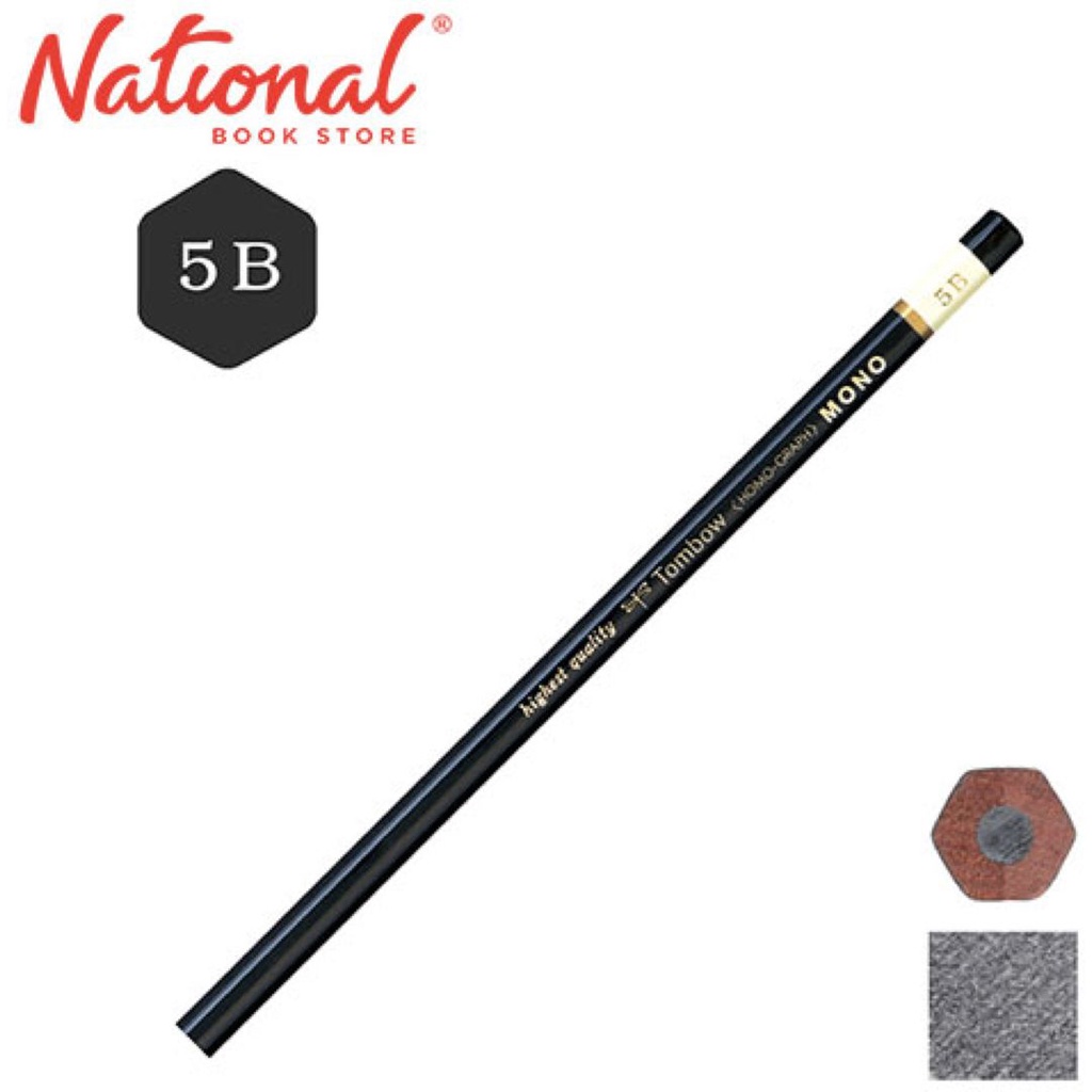 Tombow Mono Pencil, 5B - Drawing Pencil - Art Supplies | Shopee Philippines