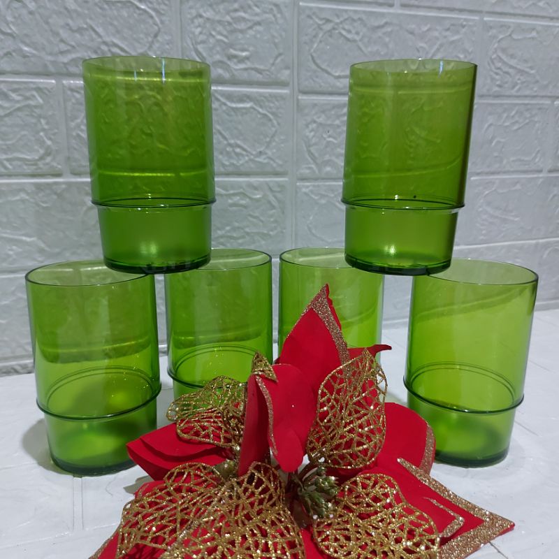 Tupperware Crystal High Cups 400ml (NOT BREAKABLE) | Shopee Philippines