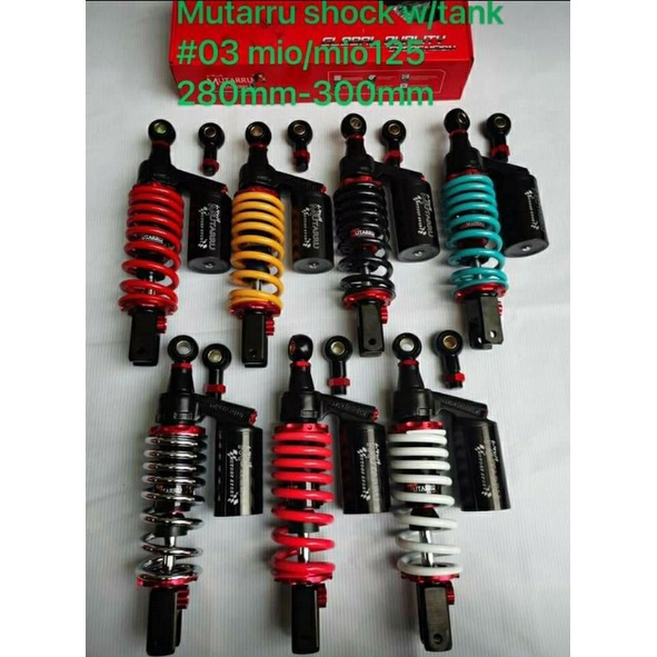 Mutarru Shock With/Tank Black Series Mio(280mm-300mm) | Shopee Philippines