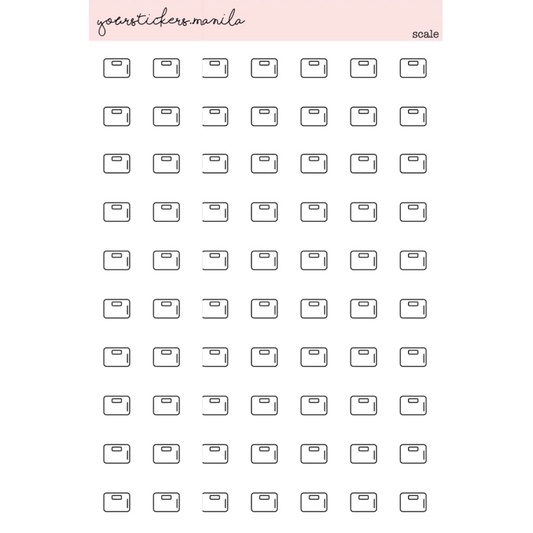 Planner [mini icons] Stickers - Weighing Scale | Shopee Philippines
