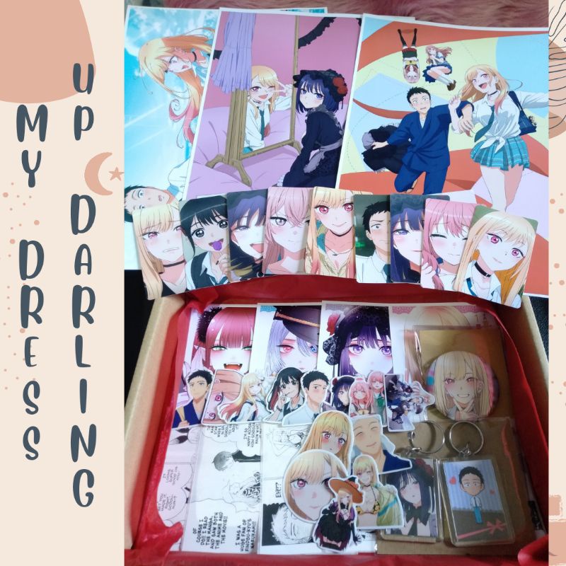 MY DRESS UP DARLING Merch Gift Box Kit Set Anime (pls read product ...