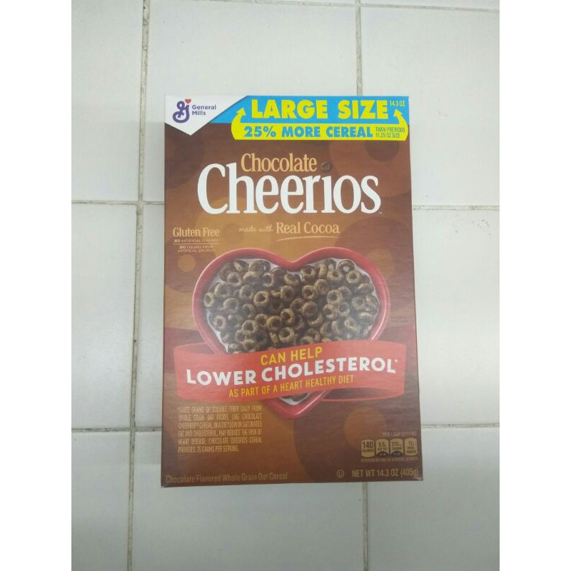 Cheerios Cereal Choco Gluten Free 405gr | Shopee Philippines