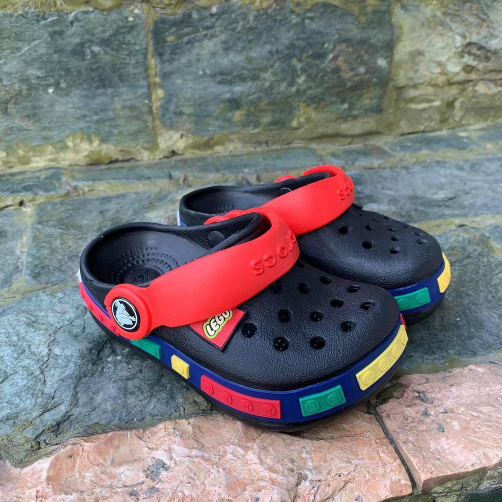 Crocs Lego Clogs Sandals for kids | Shopee Philippines