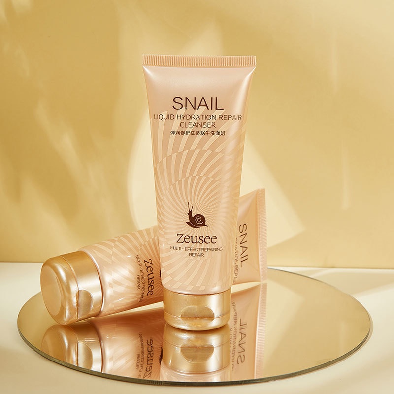 NATURE ZEUSEE Snail Liquid Hydration Repair Cleanser 100g Multi-effect ...