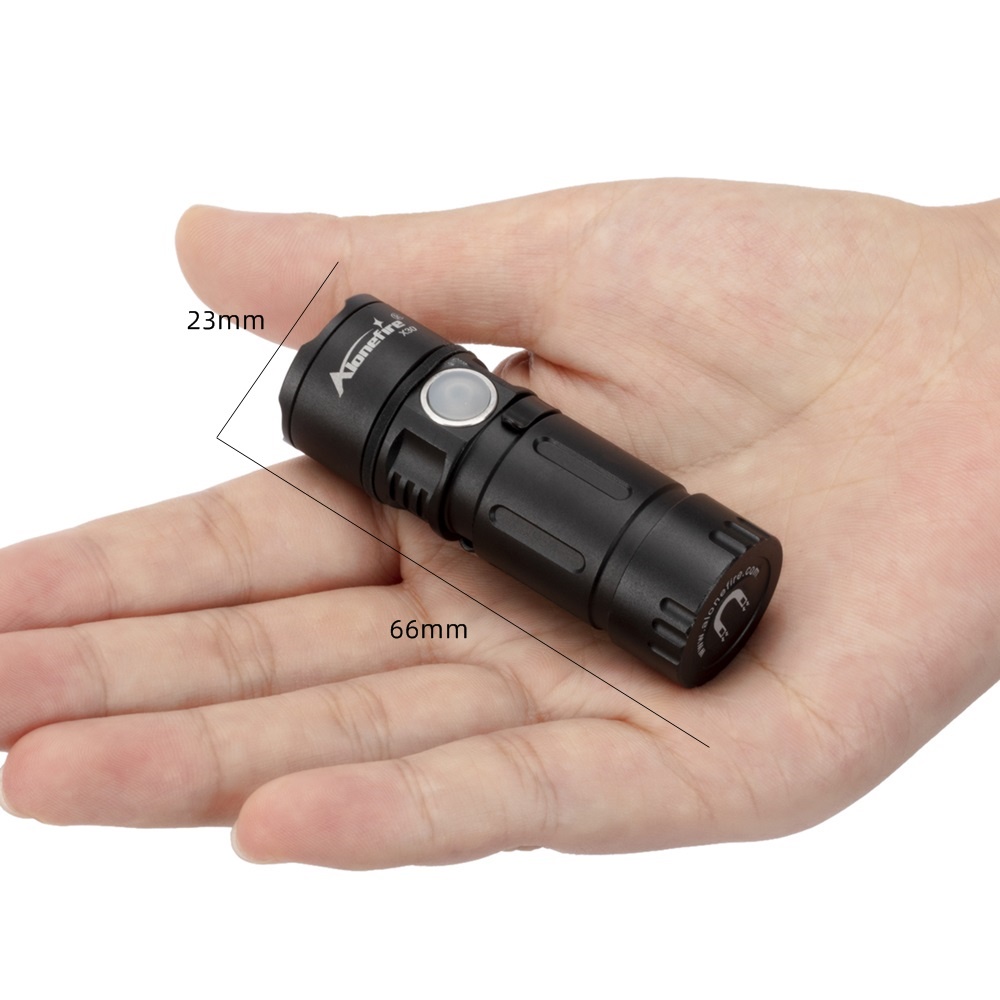 AloneFire X30 XPG Led Super Bright Mini Flashlight Usb Rechargeable 500 ...
