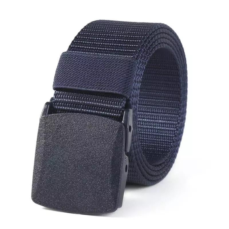 Korean Solid Color Belts Unisex Prevent Allergy Simple Belt | Shopee ...