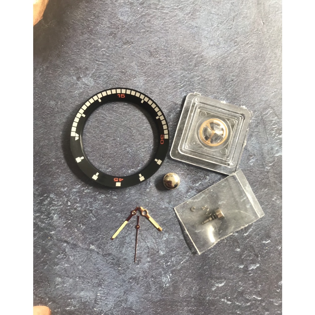 Sk components set of hands - knobs - cup rims - hair rims Used to ...