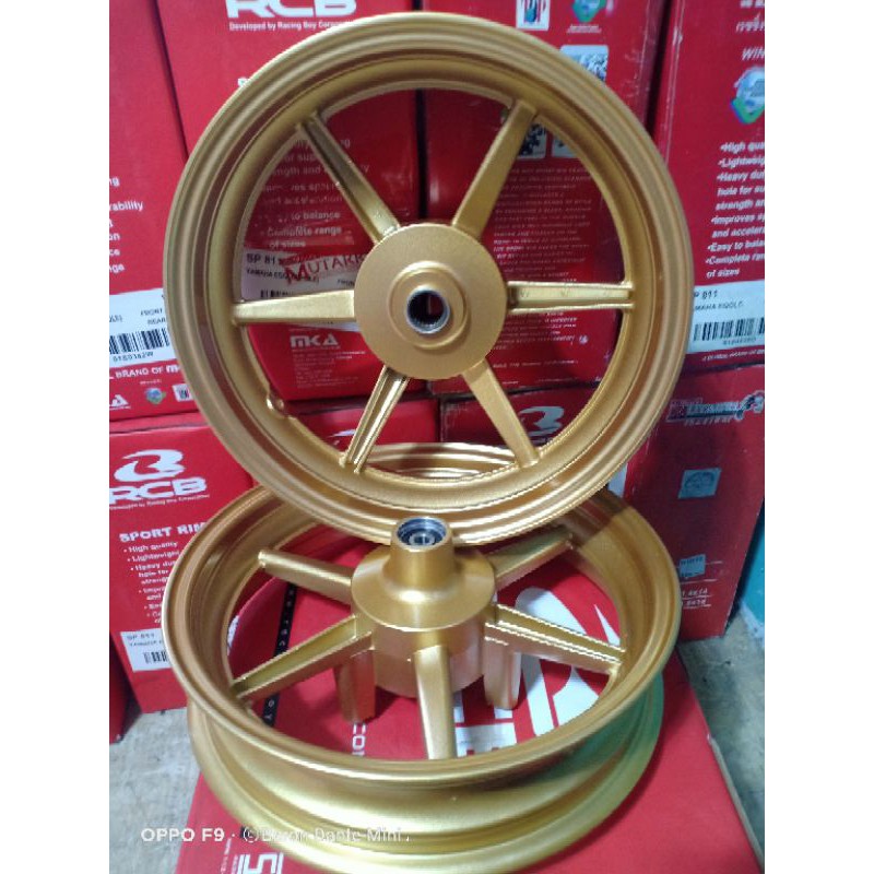 RB6 RacingBoy for NMAX V1 13" or 14" White or Gold | Shopee Philippines