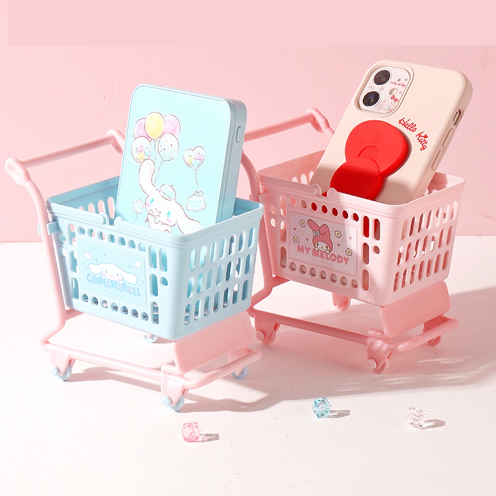 Kawaii Anime Sanrioed Characters Stroller Cinnamoroll Kt Cat Cute ...