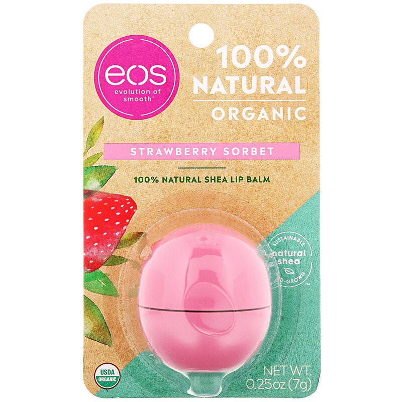 EOS, Lip Balm 25 oz (7 g) | Shopee Philippines