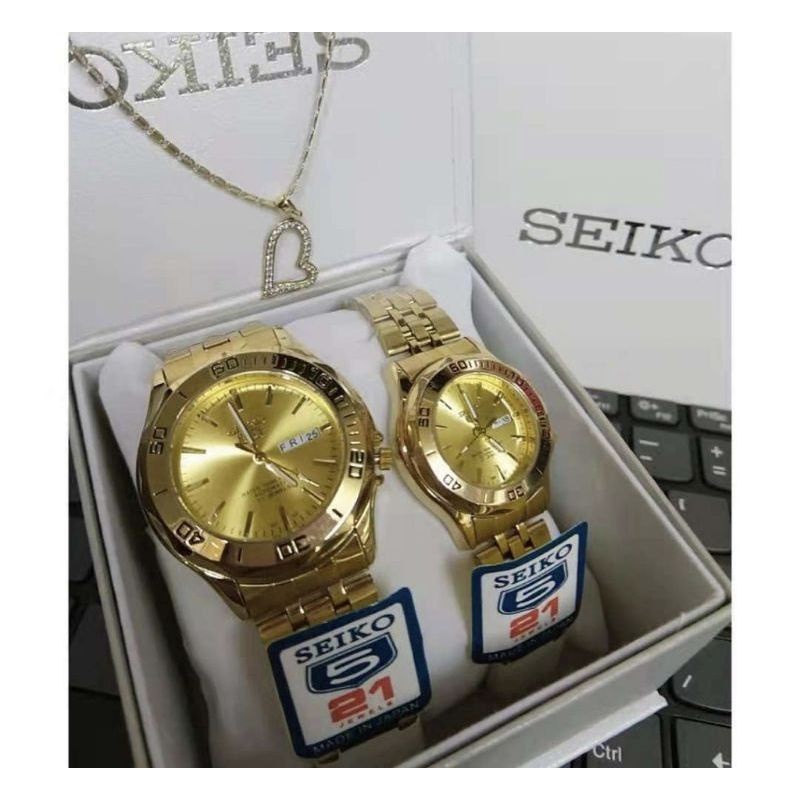 Sale!! Seiko couple watch for men and women | Shopee Philippines