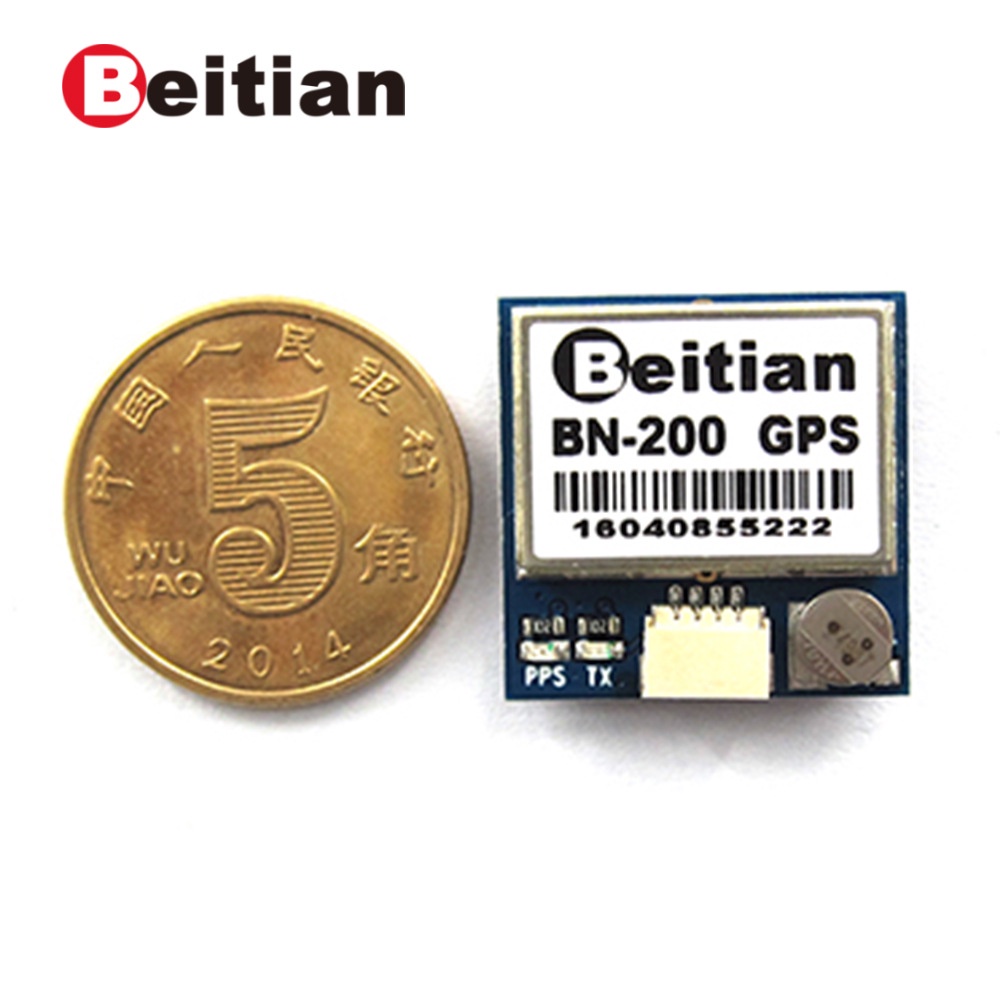 20X20X6mm BEITIAN BN-200 BN200 Dual GLONASS GPS Module for RC Airplane ...