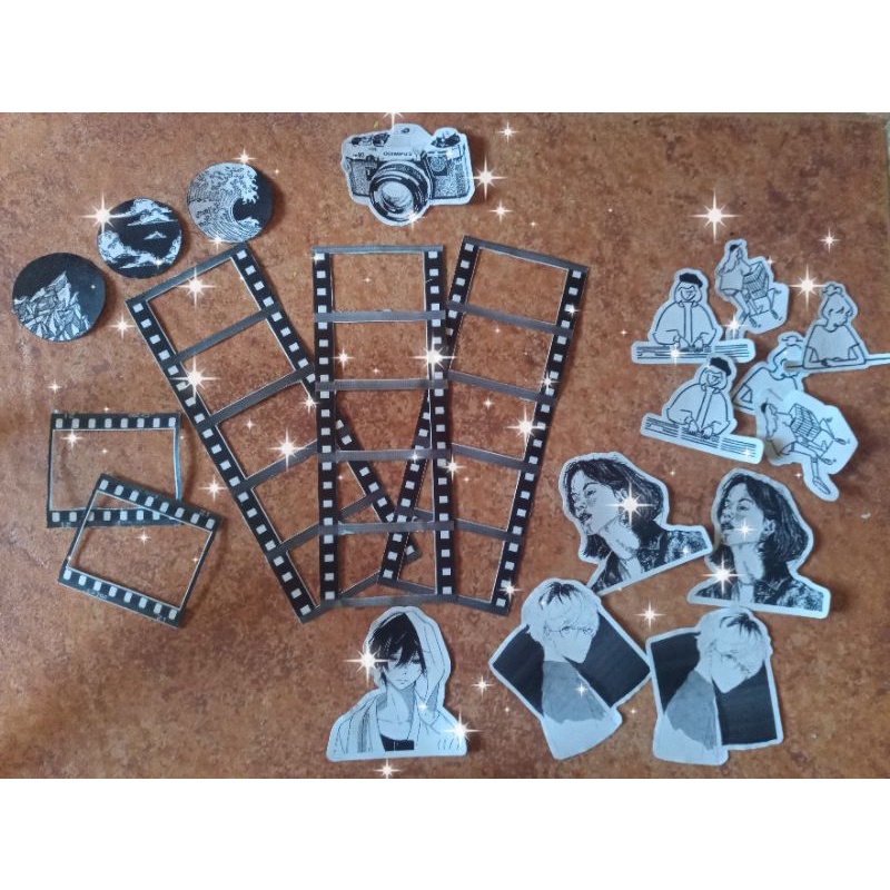 Journal Aesthetic Minimalist Sticker set 20 pcs | Shopee Philippines