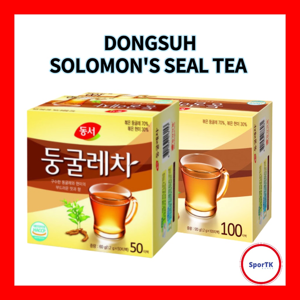 DONGSUH Solomon's Seal Tea Korean Healthy Tea 1.2g x 50,100 Teabags ...