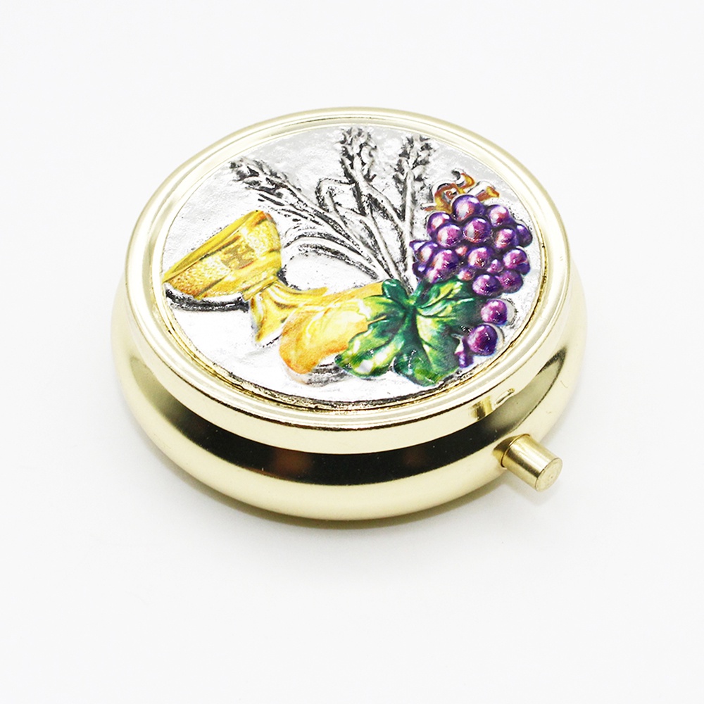 Devotional Brass Catholic Pyx Box - Assorted Saints - Artesano | Shopee ...