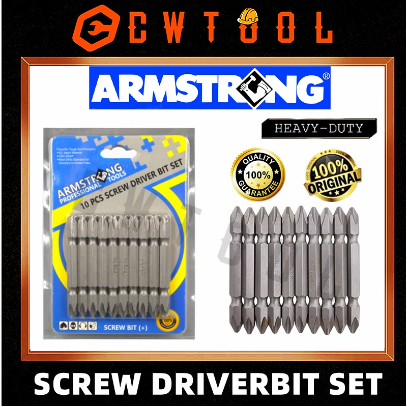 Magnetic Screw Driver Bit PH2 Double Headed Phillips Screwdriver Drill ...