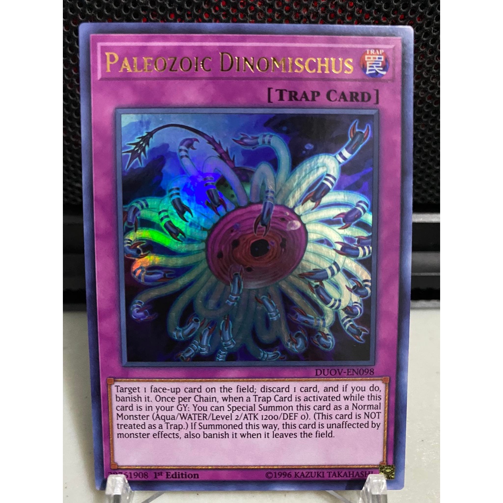 Paleozoic Dinomischus - DUOV-EN098 - Ultra Rare 1st Edition | Shopee ...