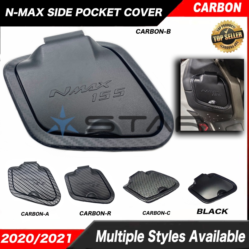 SKY Carbon Side pocket cover For NMAX 2020/2021 volt compartment cover ...