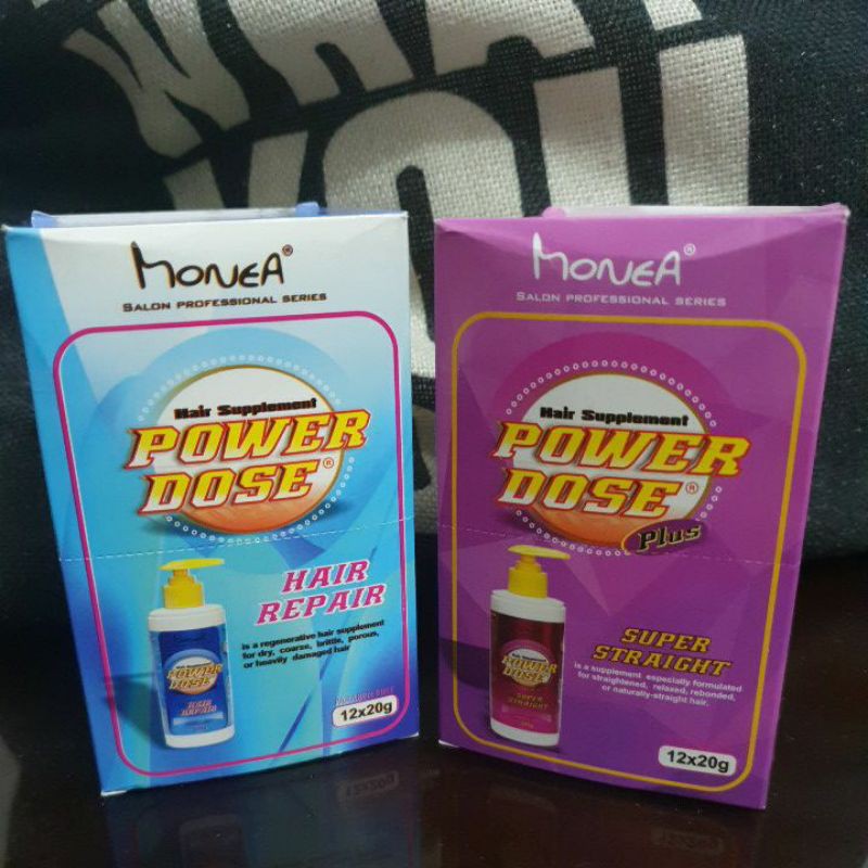 MONEA powerdose hair treatment, 1box sachet 12 pcs | Shopee Philippines