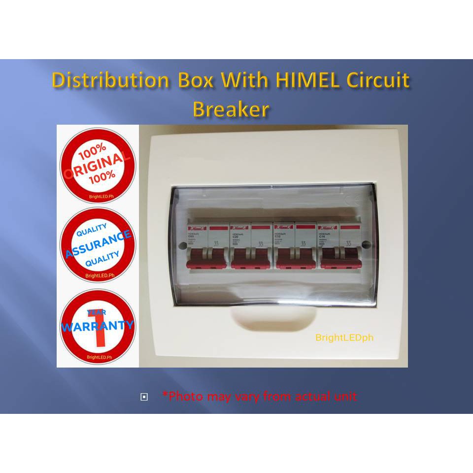 Electrical Panel Board Set with HIMEL Breakers | Shopee Philippines