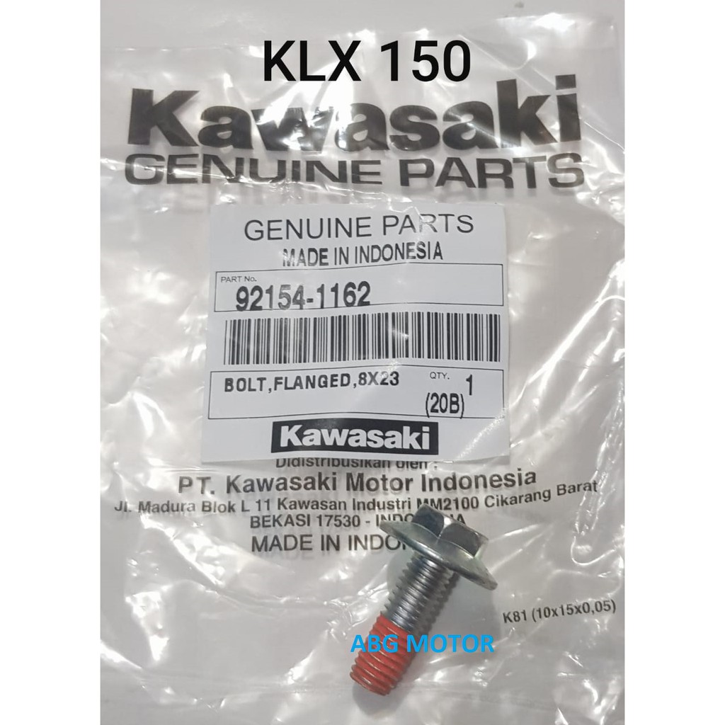 ORIGINAL AS KAWASAKI KLX 150 NOKEN BOLT | Shopee Philippines