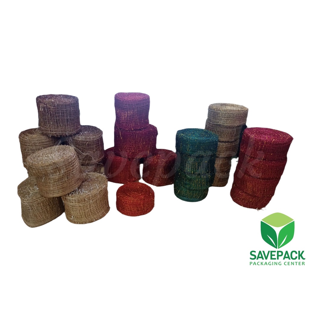 Sinamay Ribbon Rolls (1inch & 2inch) | Shopee Philippines