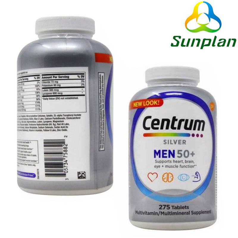Centrum Silver Men 275 Tablets | Shopee Philippines